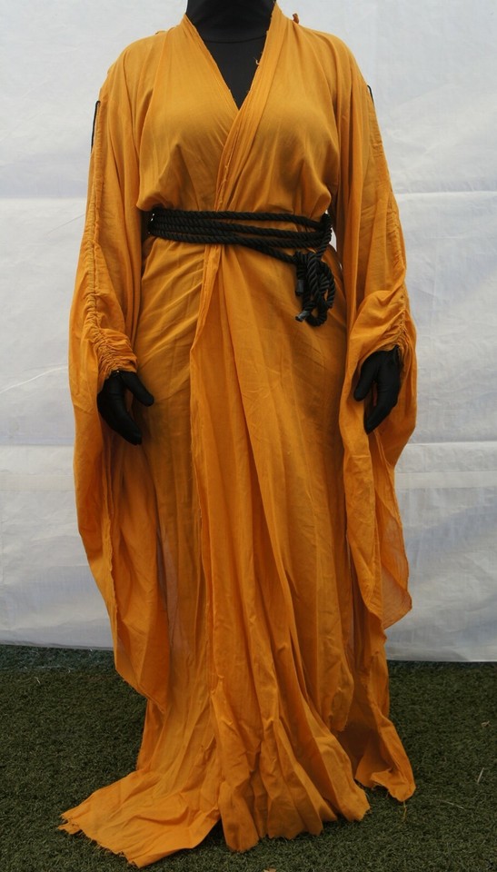 Medieval Occult Sheer Ritual Robe Halloween Witch Larp pagan Martial ...