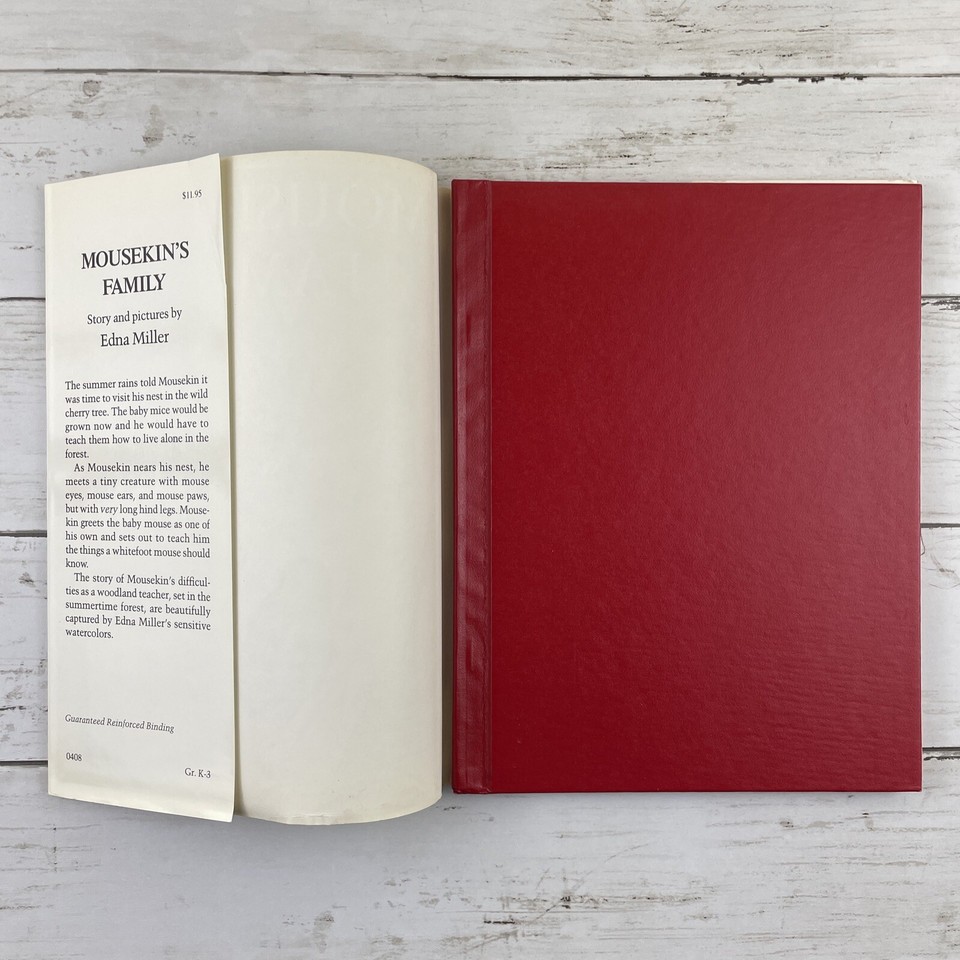 Mousekin's Family Edna Miller Vintage Hardcover Illustrated Nature ...