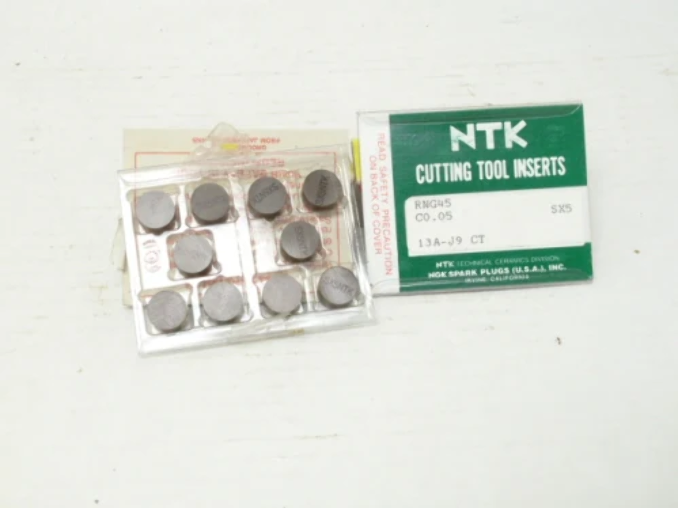 RNG45 SX5 Ceramic Insert - NTK | eBay