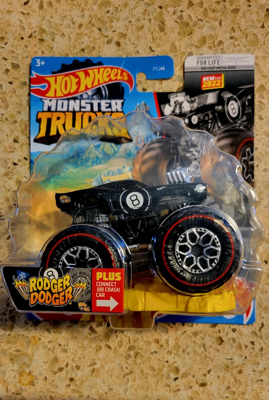 Hot Wheels Monster Trucks Rodger Dodger 8 Ball Treasure Hunt | eBay