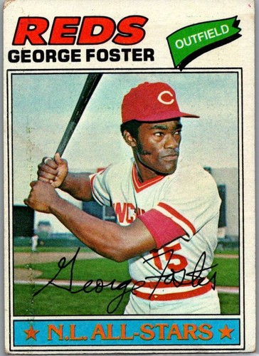 1977 Topps - #347 George Foster | eBay