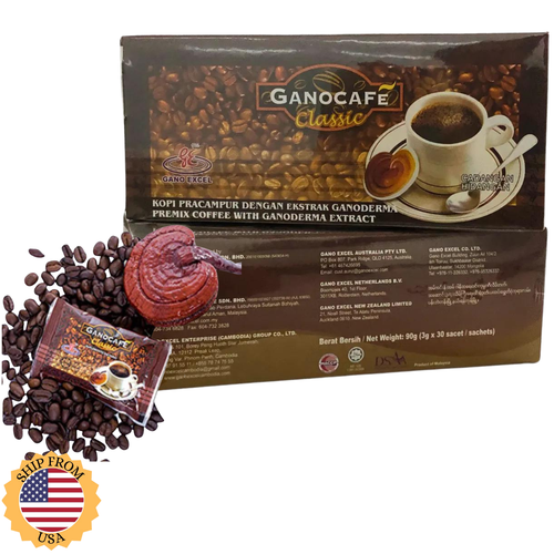 Coffee With Ganoderma Gano Excel GanoCafe Classic Ganoderma Instant ...