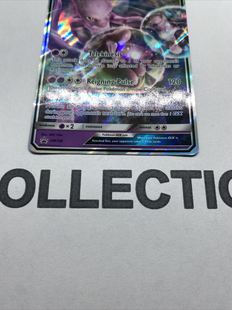 Mewtwo GX SM196 Jumbo - Pokémon TCG - Detective Pikachu Mewtwo GX SM196 Jumbo - Pokémon TCG - Detective Pikachu
