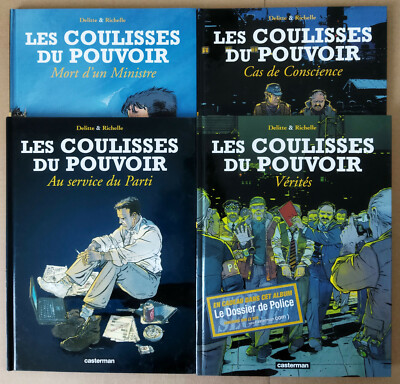 DELITTE / RICHETTE --- LES COULISSES DU POUVOIR 1 à 4 --- DONT EO | eBay