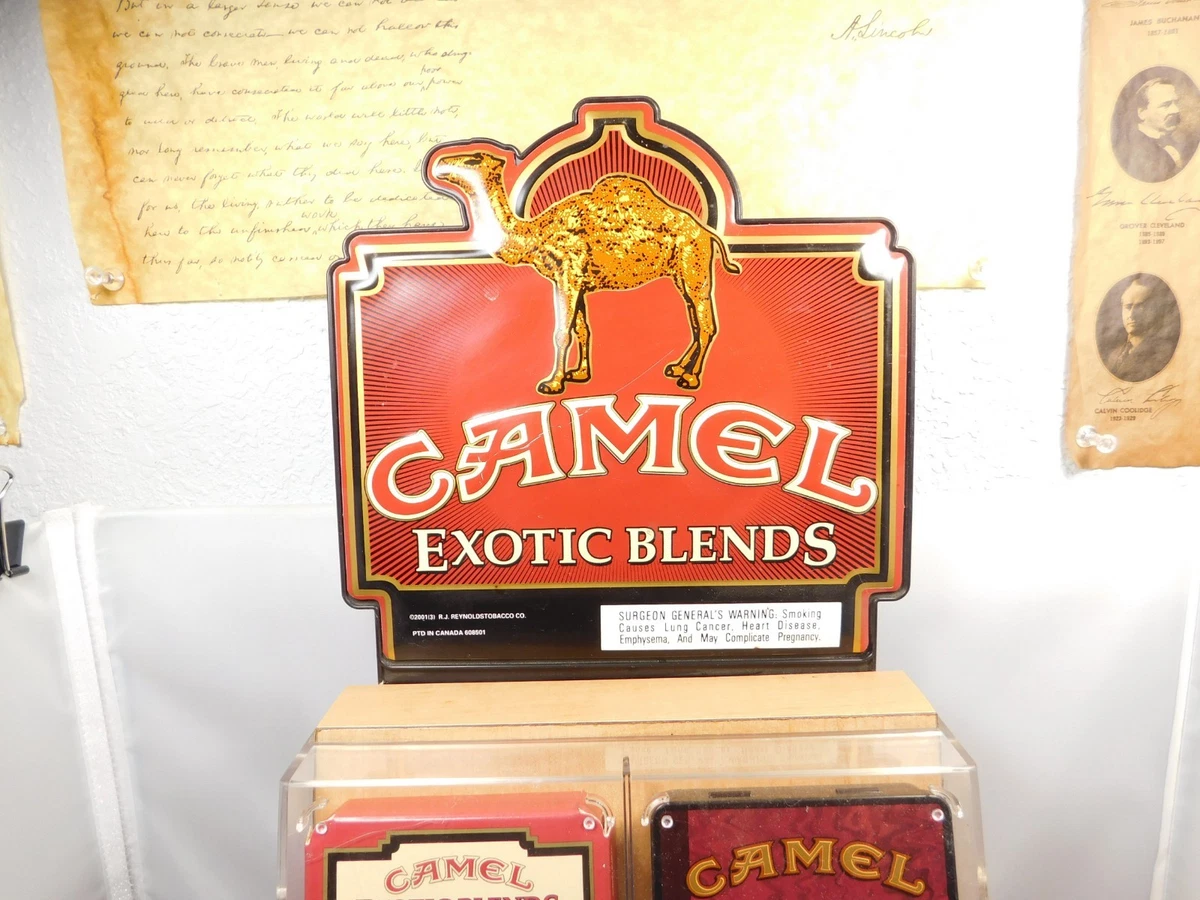 Camel Flavored Cigarettes In Tins