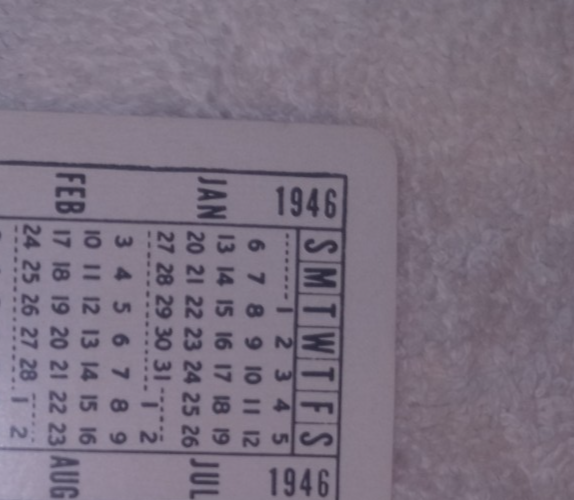 1946 MILLER HIGH LIFE BEER VINTAGE PLAYING CARDS W/ CARD CALENDER ...