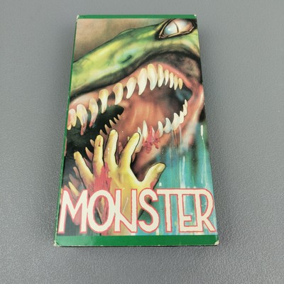 Monster VHS rare OOP New Horizons Inc. horror B Movie | eBay