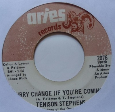 TENISON STEPHENS ~ BABY im A FOOL ~NORTHERN SOUL on ARIES 45 ~ RARE ...