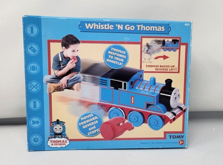 Thomas & Friends Whistle 'N Go Thomas Train Engine Tomy 2005 for sale ...