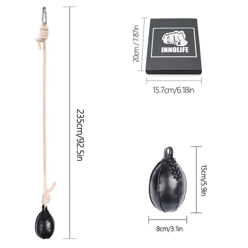 Boxing Slip Bag, Boxing Dodge Hide Speed Bag Maize Ball Leather Ball ...