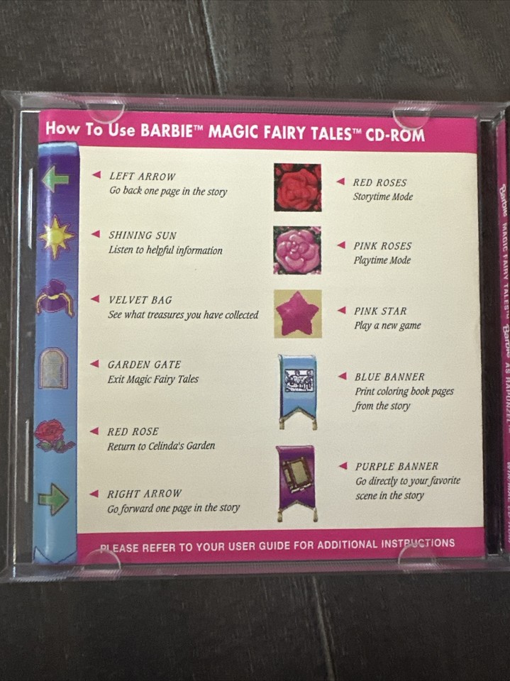 Barbie Software for Girls Magic Fairy Tales Barbie as Rapunzel CD-ROM ...
