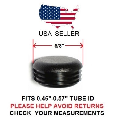 5/8 INCH ROUND TUBING PLUG/END CAP 5/8" QUANTITY 4 | eBay