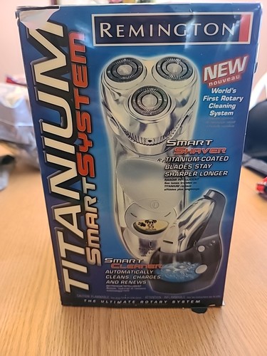 Remington R-9500 Titanium SmartSystem Cordless Rechargeable Men's ...