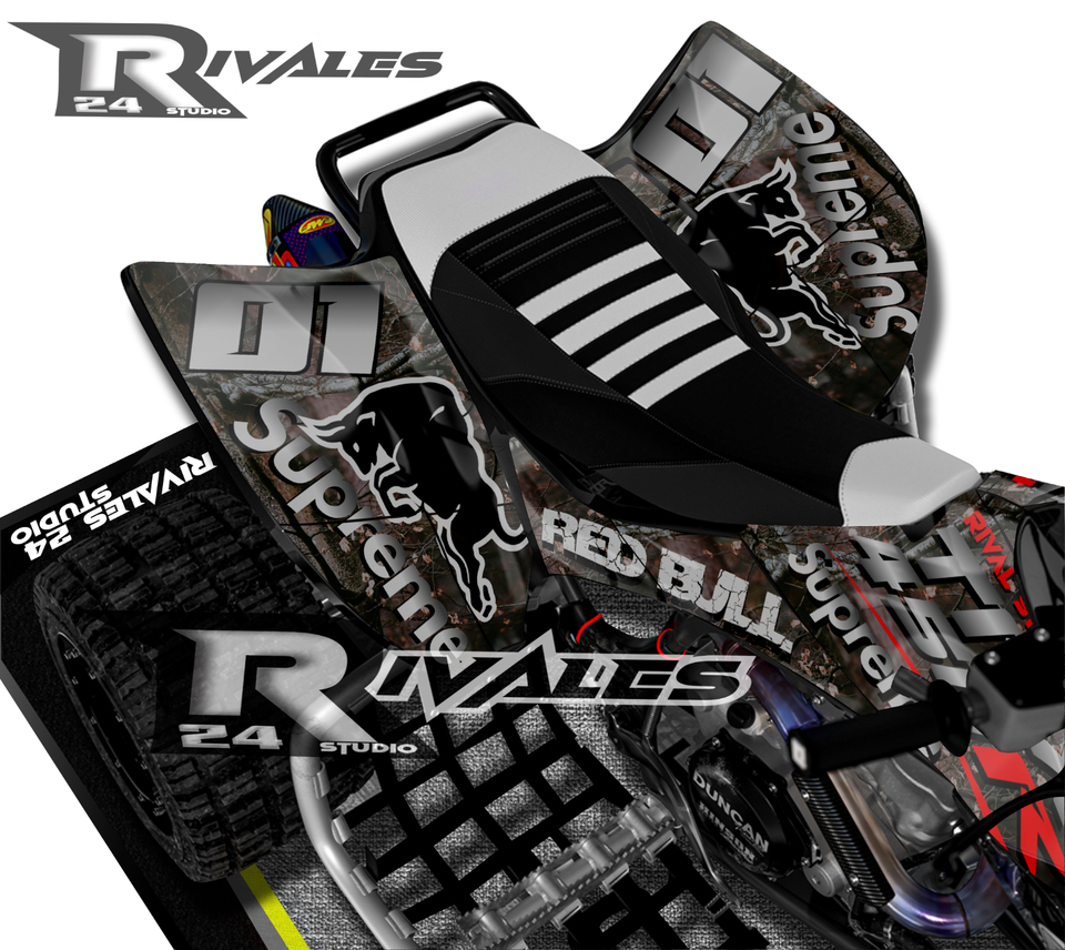 Honda TRX 450R 450ER graphics kit 2004 2005 2006 to 2014 decals ...