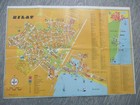 The city of Eilat, an urban map, scale of 1:10000, Israel, 1983. | eBay
