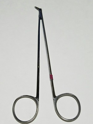 codman 54-8018 diethrich coronary artery scissors 7 angled 45 degrees ...