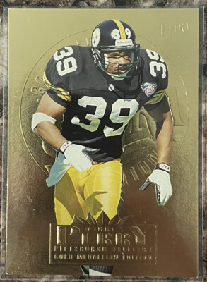 1995 Ultra Gold Medallion pittsburgh Steelers Football Card #266 Darren ...