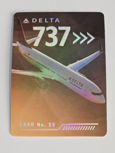 Delta Airlines 2022 No. 53 Boeing 737-900ER 737 Trading Collectible ...