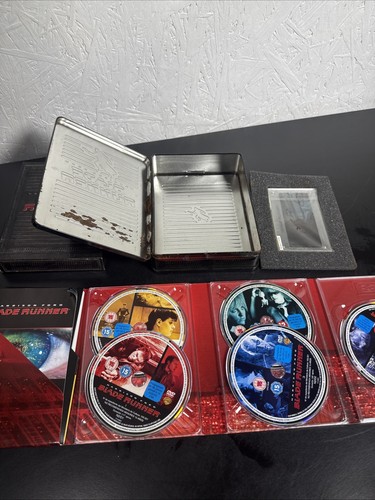 Blade Runner: The Ultimate Collector's Edition 5 DVD Disc Tin Box Set ...