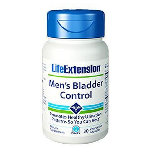 Men's Bladder Control 30 Veg Caps By Life Extension | eBay