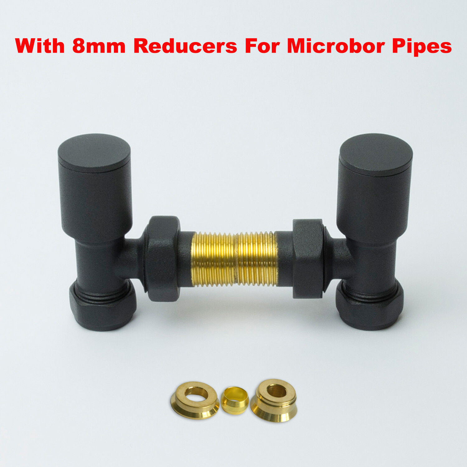 Towel Rail Valves 15mm 10mm 8mm Microbore For Bathroom Towel Radiator 1 ...