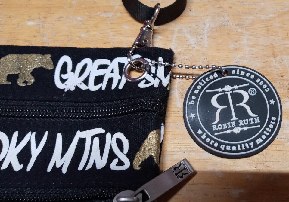 Robin Ruth Crossbody Smoky Mountains Bag Pockets Canvas Small Purse ...