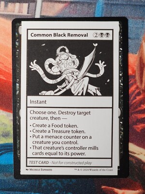 Common Black Removal Mystery Booster 2 Playtest Cards Magic Gathering ...