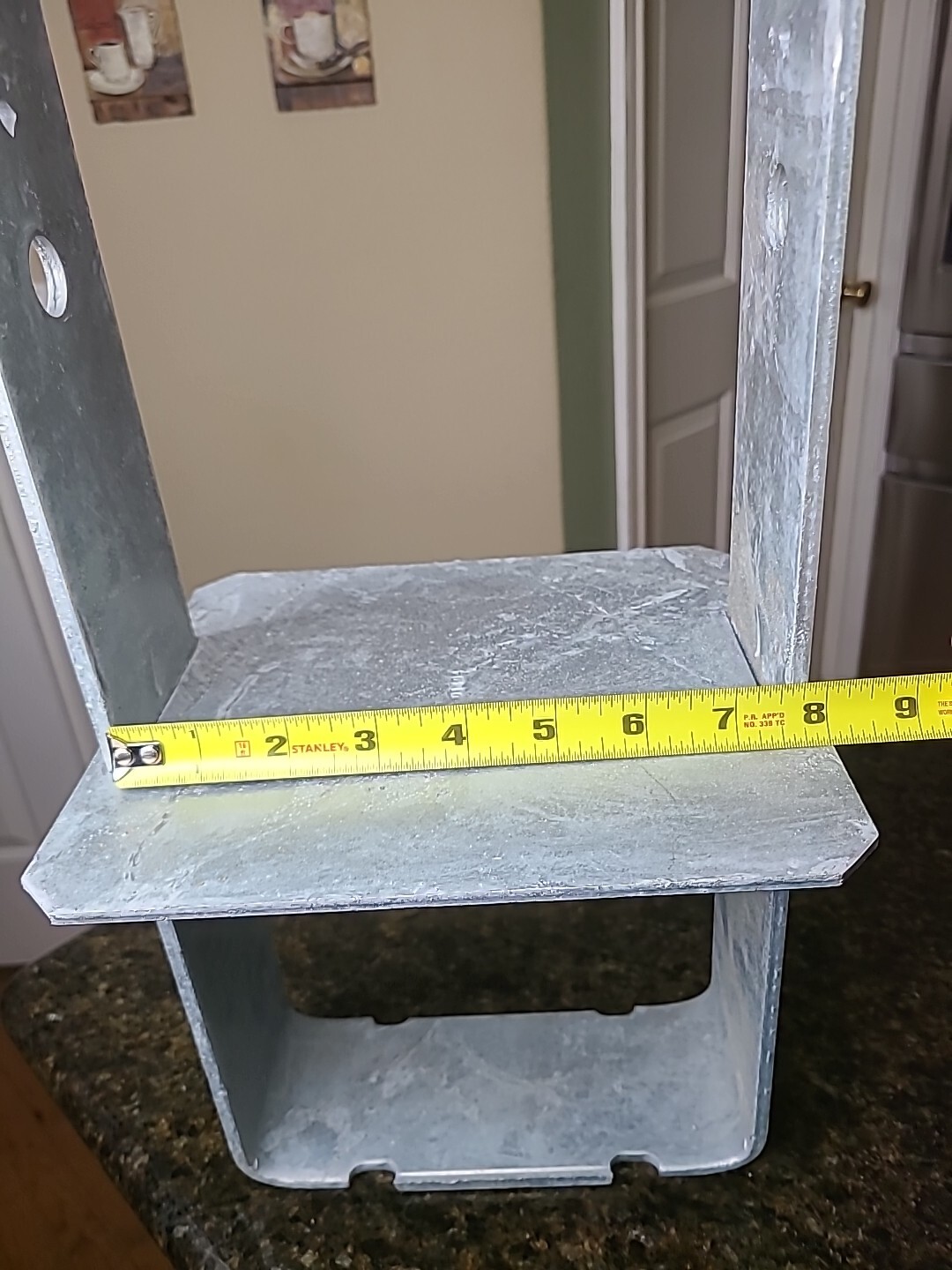 Simpson Strong-Tie CB88HDG 8 x 8 Column Base HDG HOT DIPPED GALVANIZED ...