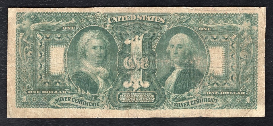 FR. 224 1896 $1 ONE DOLLAR “EDUCATIONAL” SILVER CERTIFICATE NOTE VERY ...