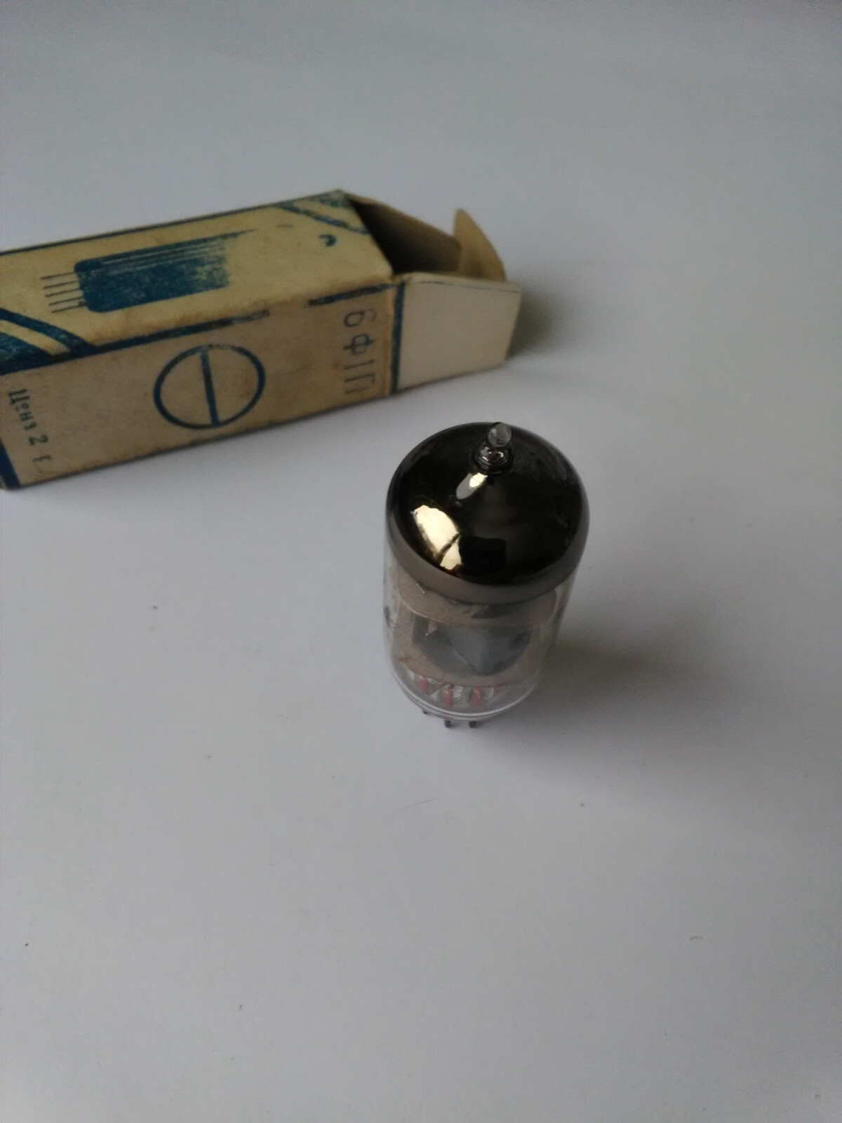 10 pcs 6F1P (6Ф1П) Soviet Tubes /(ECF80 ,6BL8, 6AX8) Triod-pentode ...