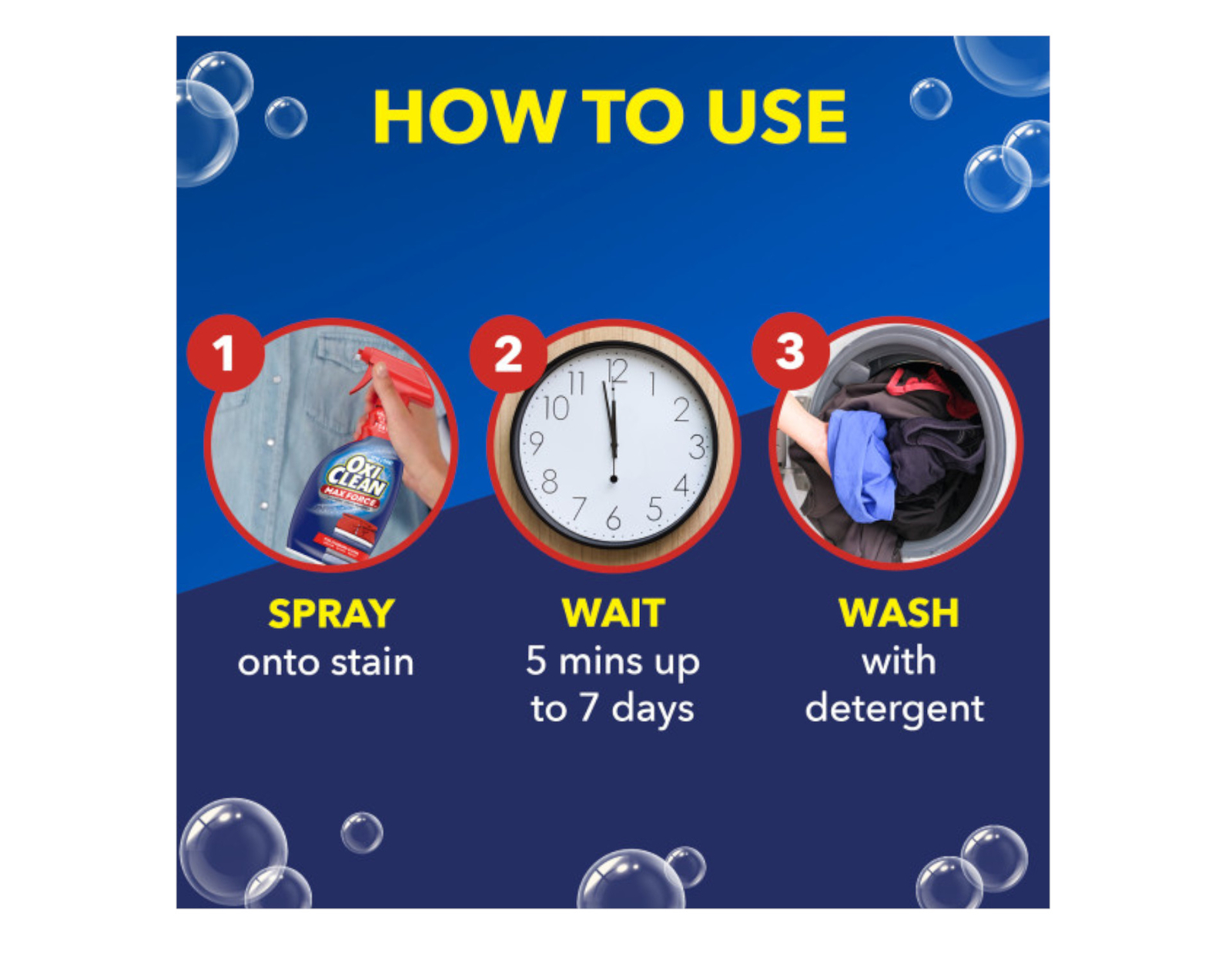 OxiClean Max Force Laundry Stain Remover Spray Refill, 48 fl oz | eBay