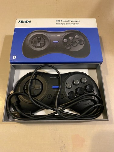 8BitDo M30 Bluetooth Wireless Gamepad w/ Charge Cable Switch/Windows ...