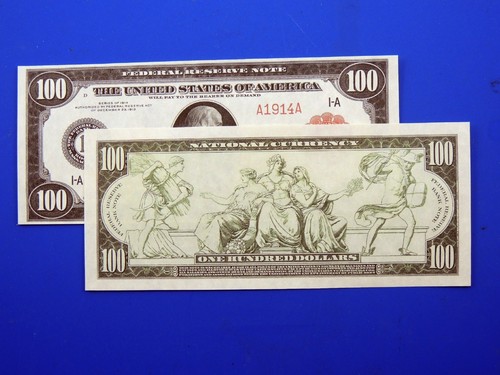 Reproduction $100 1914 FRN Red Seal US Paper Money Currency Copy | eBay