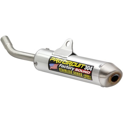 Pro Circuit 304 Factory Sound Silencer Brushed Aluminum (SS89080-304 ...