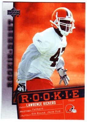 2006 Upper Deck Rookie Debut #128 Lawrence Vickers RC | eBay