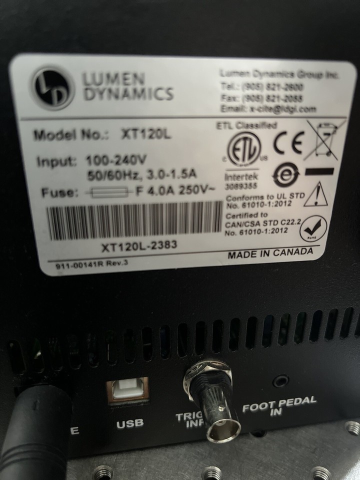 Zeiss Axiovert 200 Broadband X-Cite LED Inverted Fluorescence Phase CAM ...