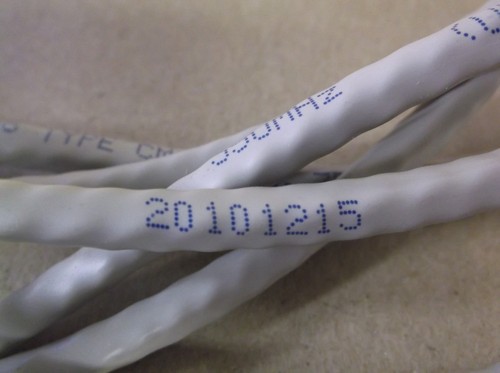 NEW Cat.6 Cable 14 Foot 550 MHz E305668 20101215 CM 24 AWG CSA 204790 ...