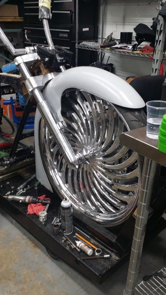 Harley Davidson Ultra Classic Touring 30" Wrap FL Style Front Fender ...