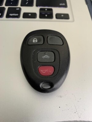 OEM GM Chevy Pontiac Chevrolet Keyless Entry Remote Fob ASSEMBLY 4 ...