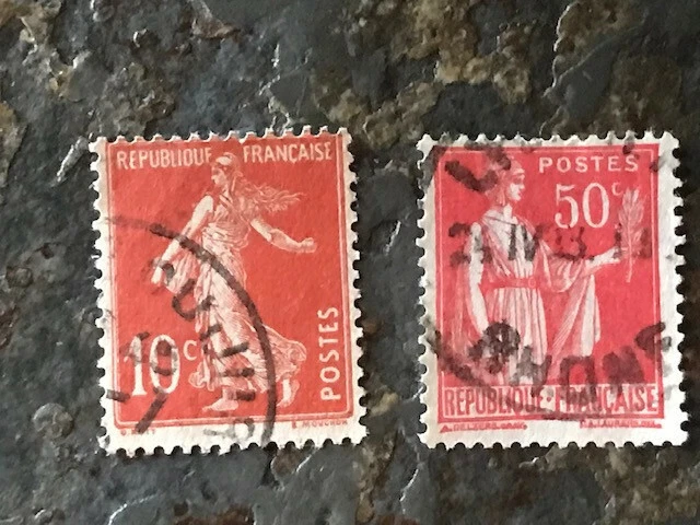 Old French Postage Stamps