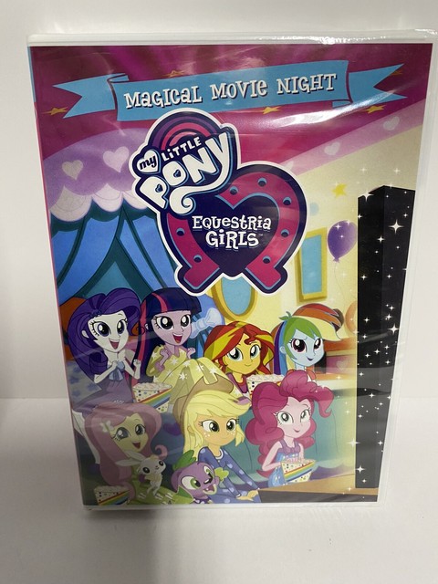 My Little Pony: Equestria Girls - Magical Movie Night (DVD) for sale online | eBay