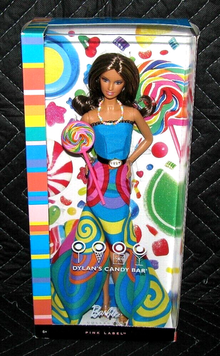 Mattel Barbie Dylan's Candy Bar Barbie Pink Label 2010 V0676 New in Box ...