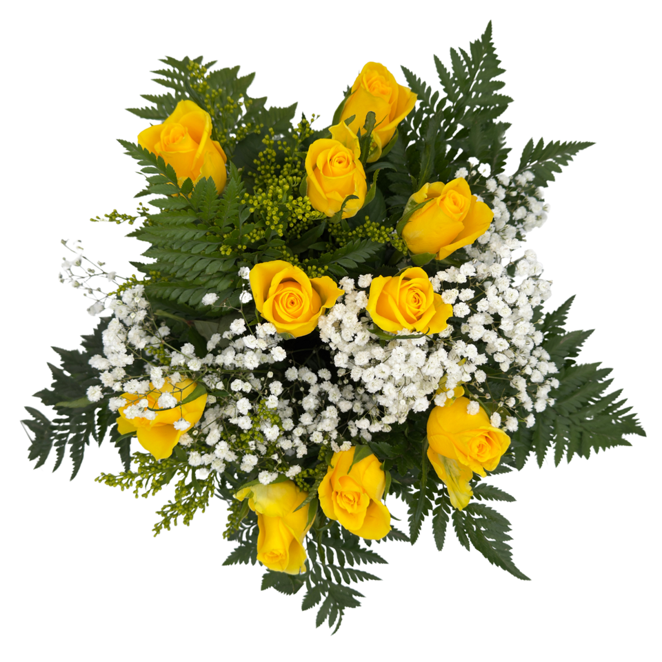 Homeland Florists - FRESH FLOWERS DELIVERED UK NEXT DAY - Yellow Roses ...