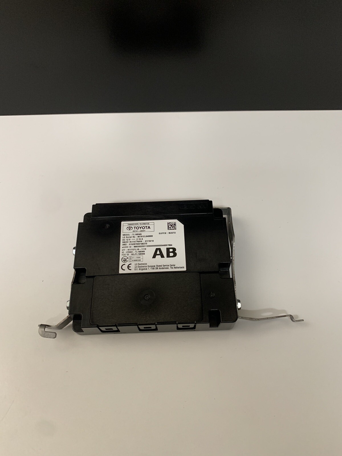 2020 TOYOTA CAMRY COMMUNICATION TELEMATICS TRANSCEIVER CONTROL MODULE ...