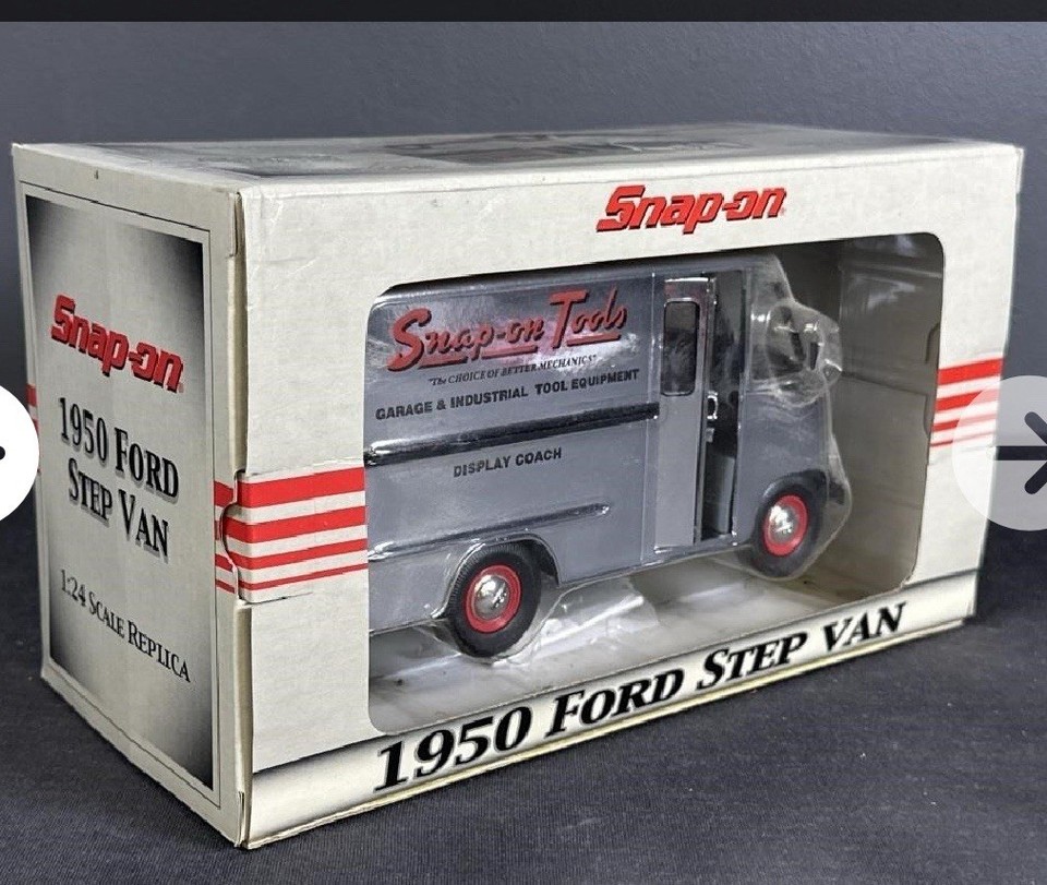 Snap on Tools 1950s ford Van Display coach 1:24 Scale 2006 | eBay