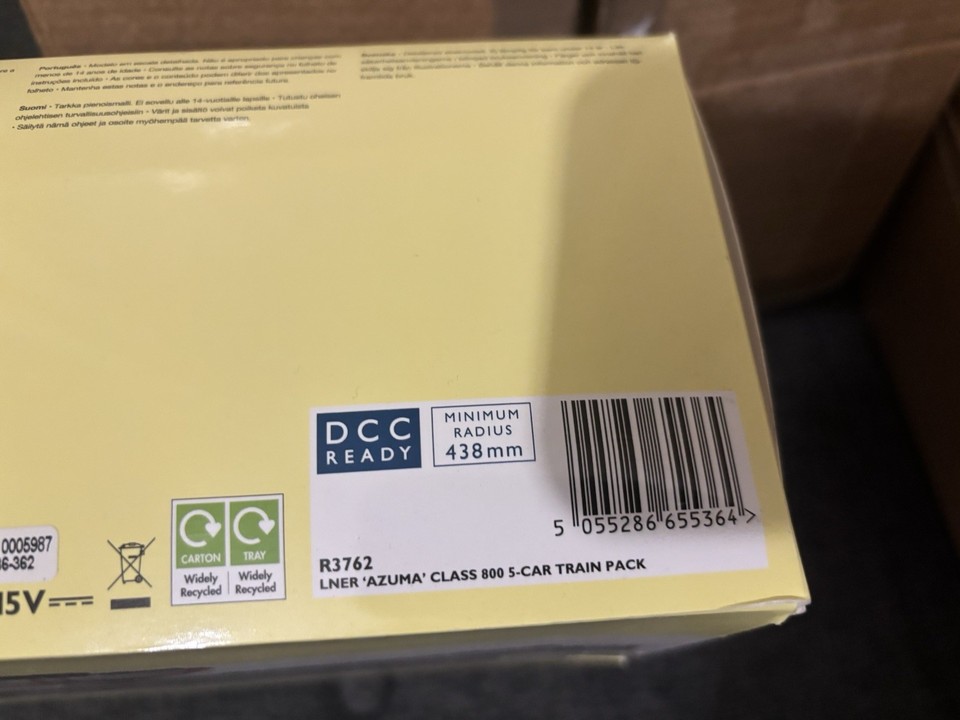 Hornby R3762 LNER Class 800 Azuma DCC Fitted 5-Car Pack | eBay UK