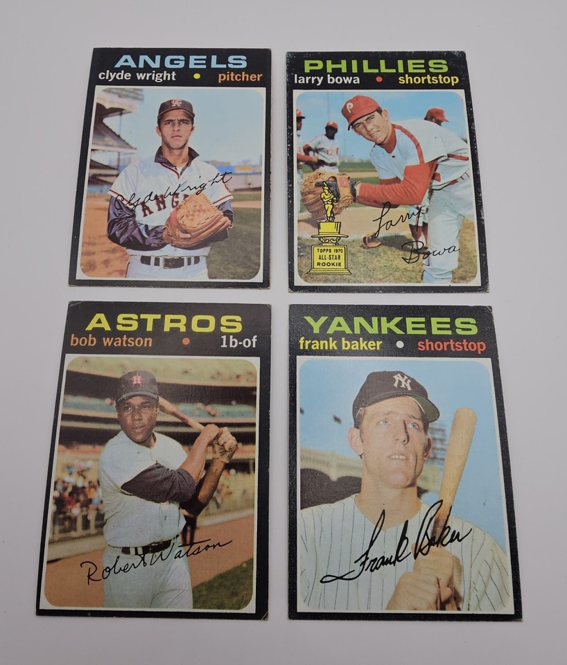 1971 Topps Starter Partial Set • 35 Card Lot Stars/Rookies VG ...