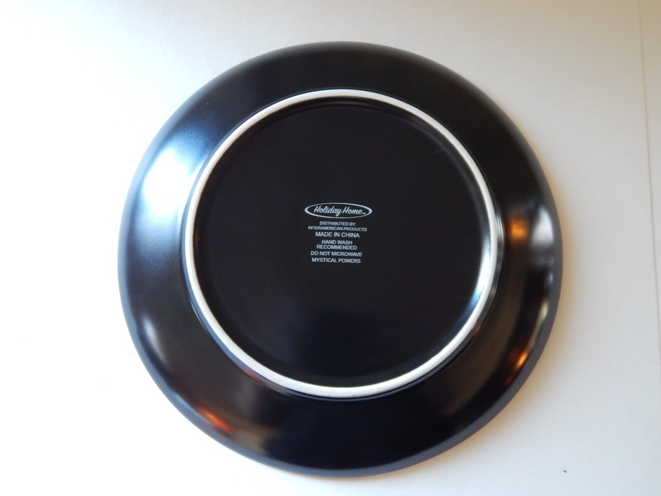 Holiday Home Halloween Mystical Powers Plate, Hands Holding Celestial ...