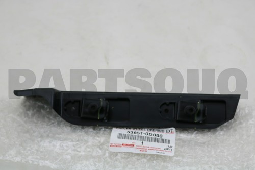 538510D090 Genuine Toyota PAD, FRONT WHEEL OPENING EXTENSION, RH 53851 ...