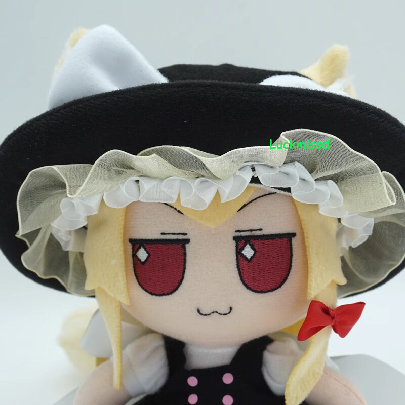 New TouHou Project Kirisame Marisa Fumo Cat Ver. w/tail Plush Doll Toy ...